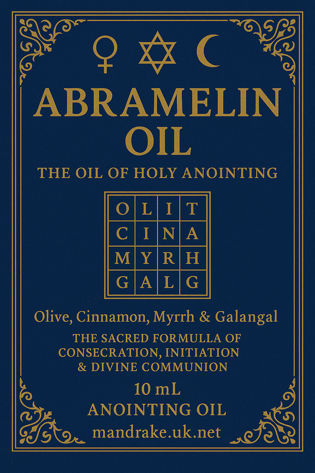 Abramelin Oil | MANDRAKE